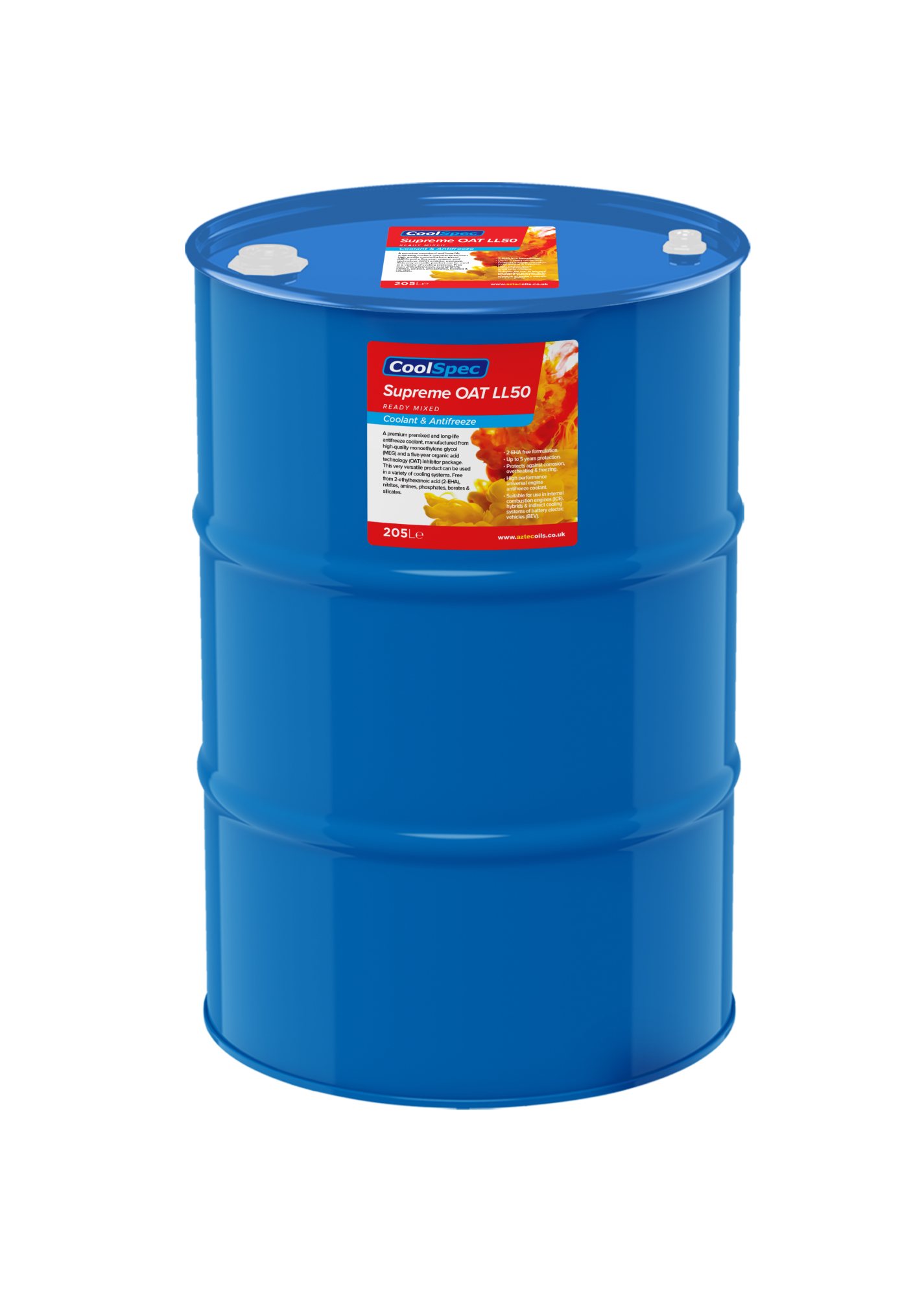 COOLSPEC SUPREME OAT LL50 - Summer Coolant & Winter Antifree - Fuel ...