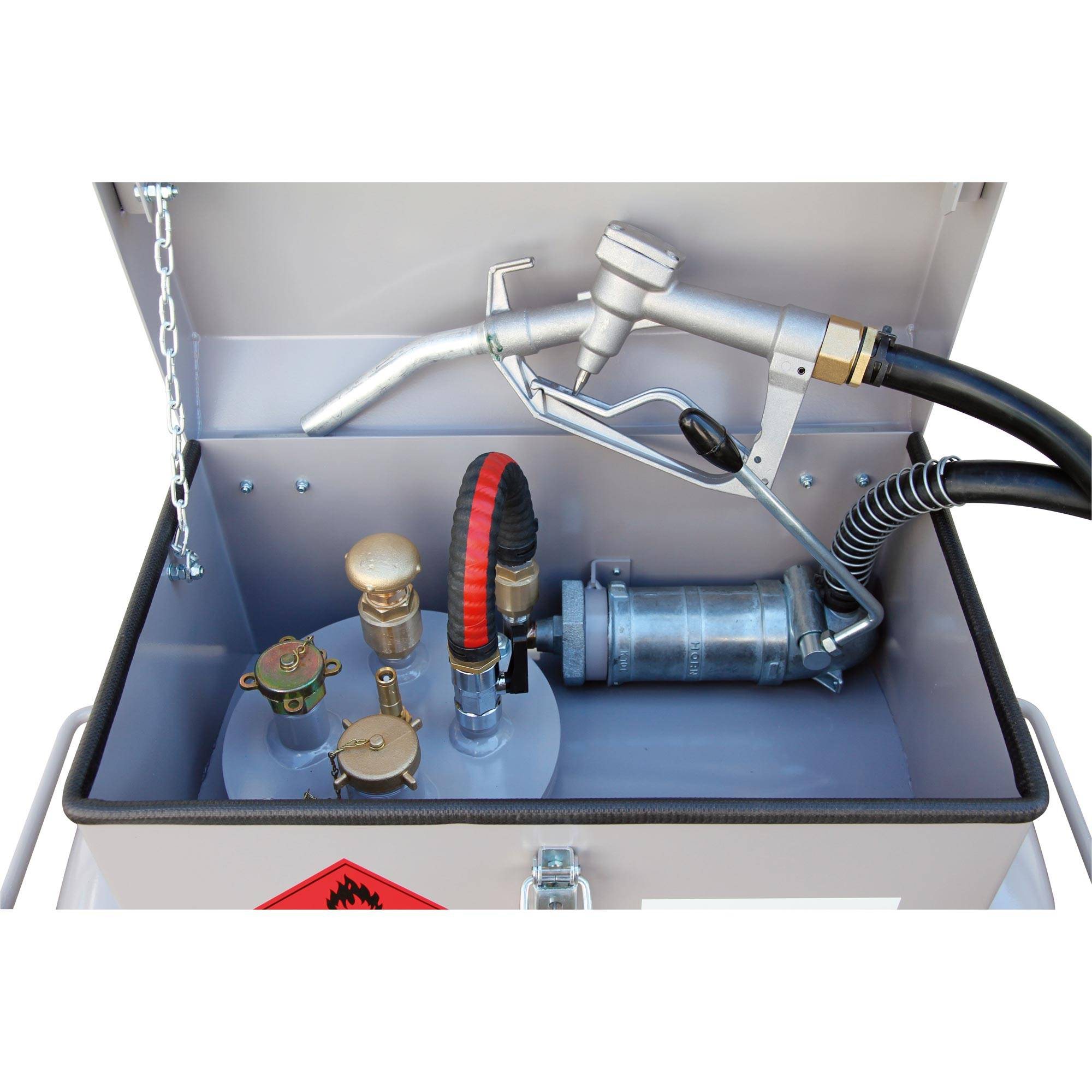 200 Litre Petrol Dispenser - Hand Pump - Cemo KS-Mobile - Fuel Tank Shop