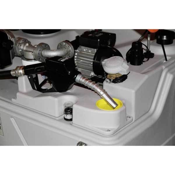 2500L Bunded Diesel - Outdoor Basic Cube - Fuel Tank Shop