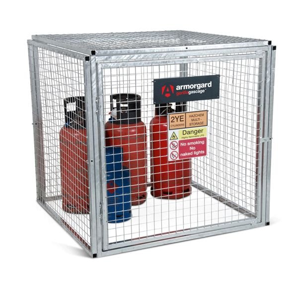 Armorgard Gorilla Gas Cage GGC4 Secure Storage Cage - Fuel Tank Shop