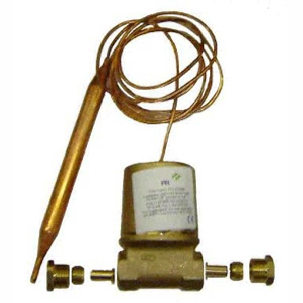 Thermostatic Fire Valve - Capillary 10mm (3/8') - Fuel Tank Shop
