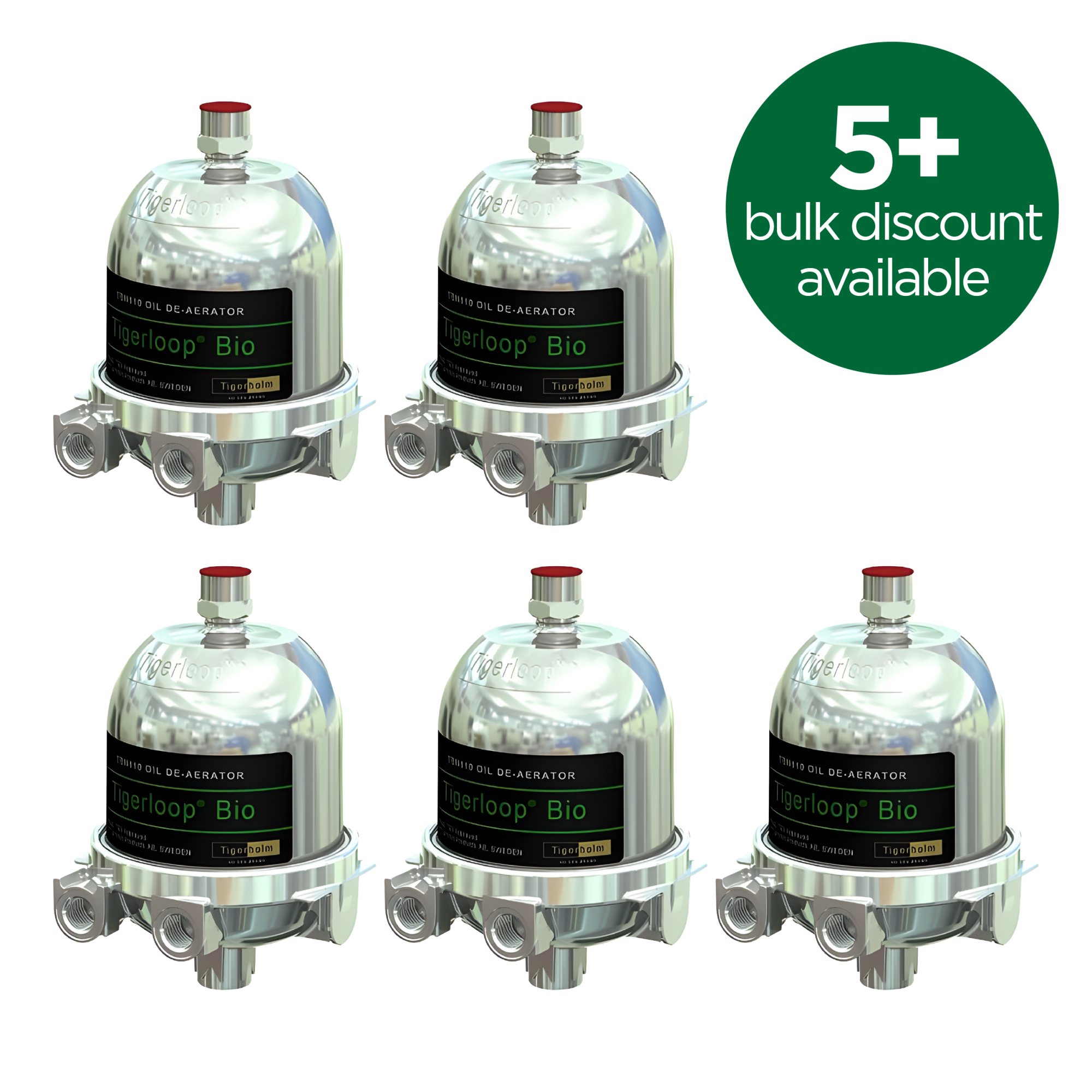 Tigerloop Bio De-Aerator - Internal/External Fitting - Fuel Tank Shop