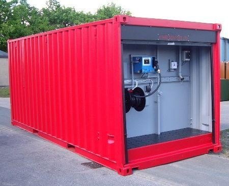 Totally Enclosed Bunded Storage Tank - Bespoke Made - Fuel Tank Shop