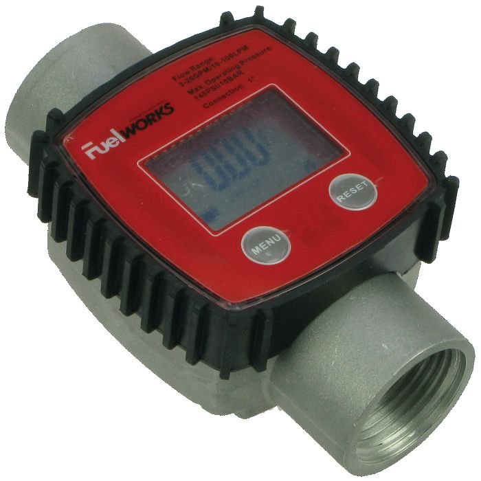Digital Turbine Flow Meter - Fuel Tank Shop