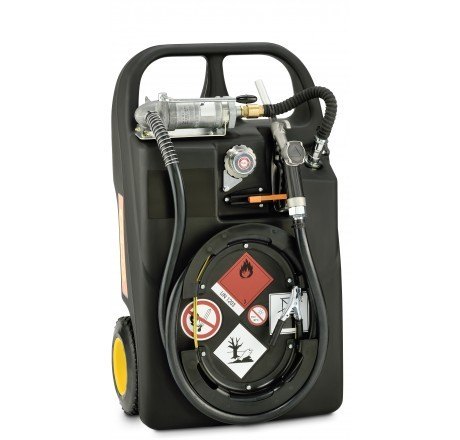 60 Litre Petrol Trolley - Hand Pump - Cemo Fuel Trolley - Fuel Tank Shop