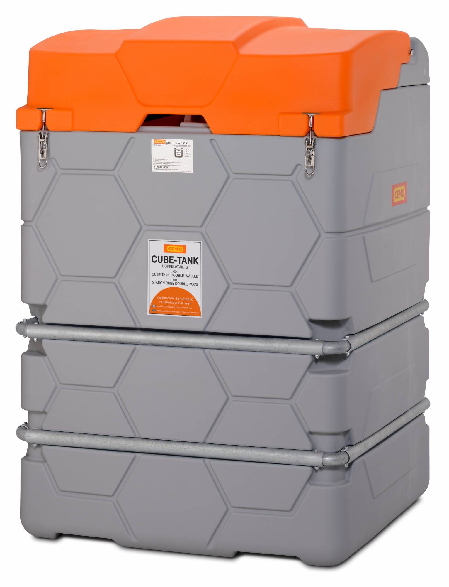 Cube Lubricant Tank 2500 Litres - Fuel Tank Shop