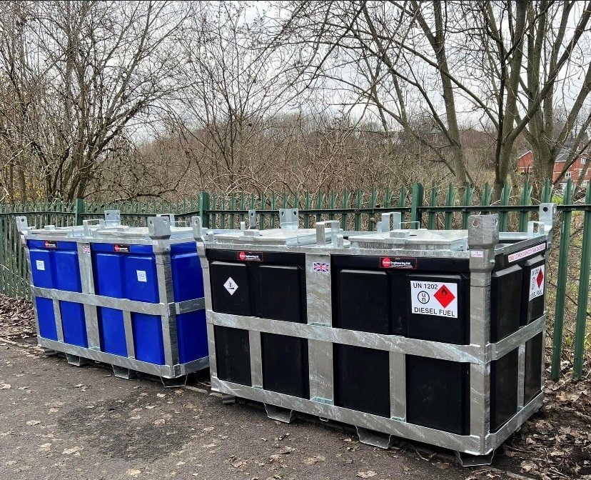 2000 Litre UN Approved Bunded Diesel Tank - Fuel Tank Shop