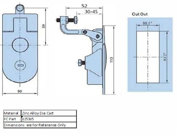 Fuelmaster & Truckmaster Lock (Comes with 2 keys) - Fuel Tank Shop