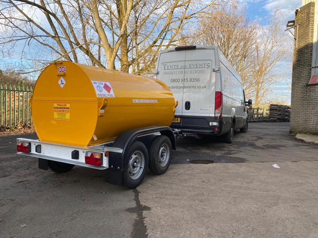 950 Litre Highway Diesel Bowser Twin Axle - Fuel Tank Shop
