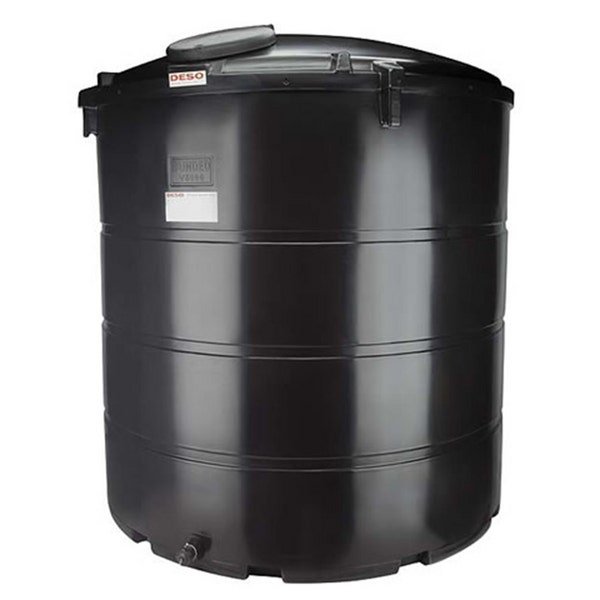 6250 Litre Non-Potable Water Tank With 2" Bottom Outlet - Deso ...