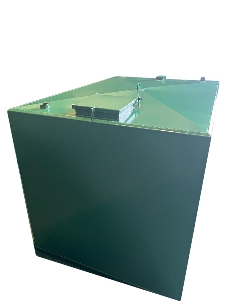 2500 Litre Bunded Steel Waste Oil Tank - Fuel Tank Shop