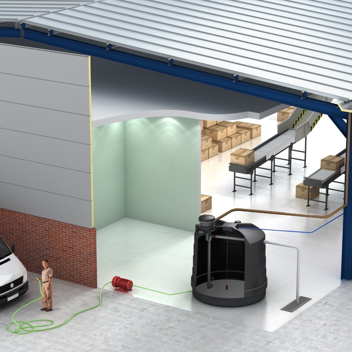 Rainstore 5000L - Fuel Tank Shop