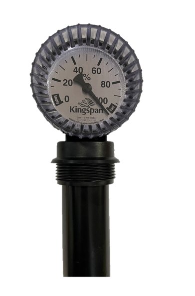 Clock Gauge for V3500 Deso Tanks - Fuel Tank Shop
