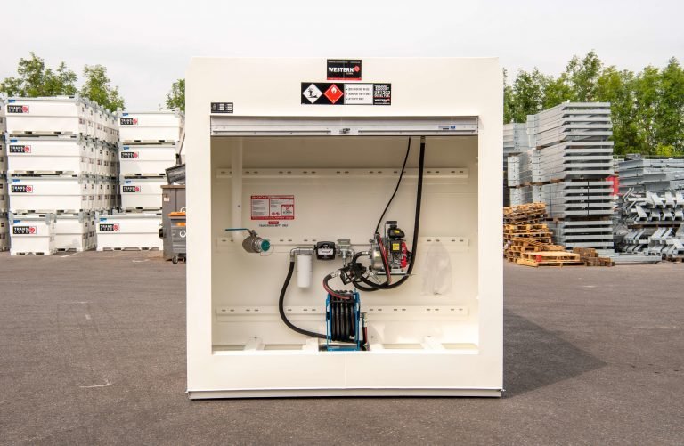 Western Envirocube Cab 5000 Litre Diesel Dispenser - Fuel Tank Shop
