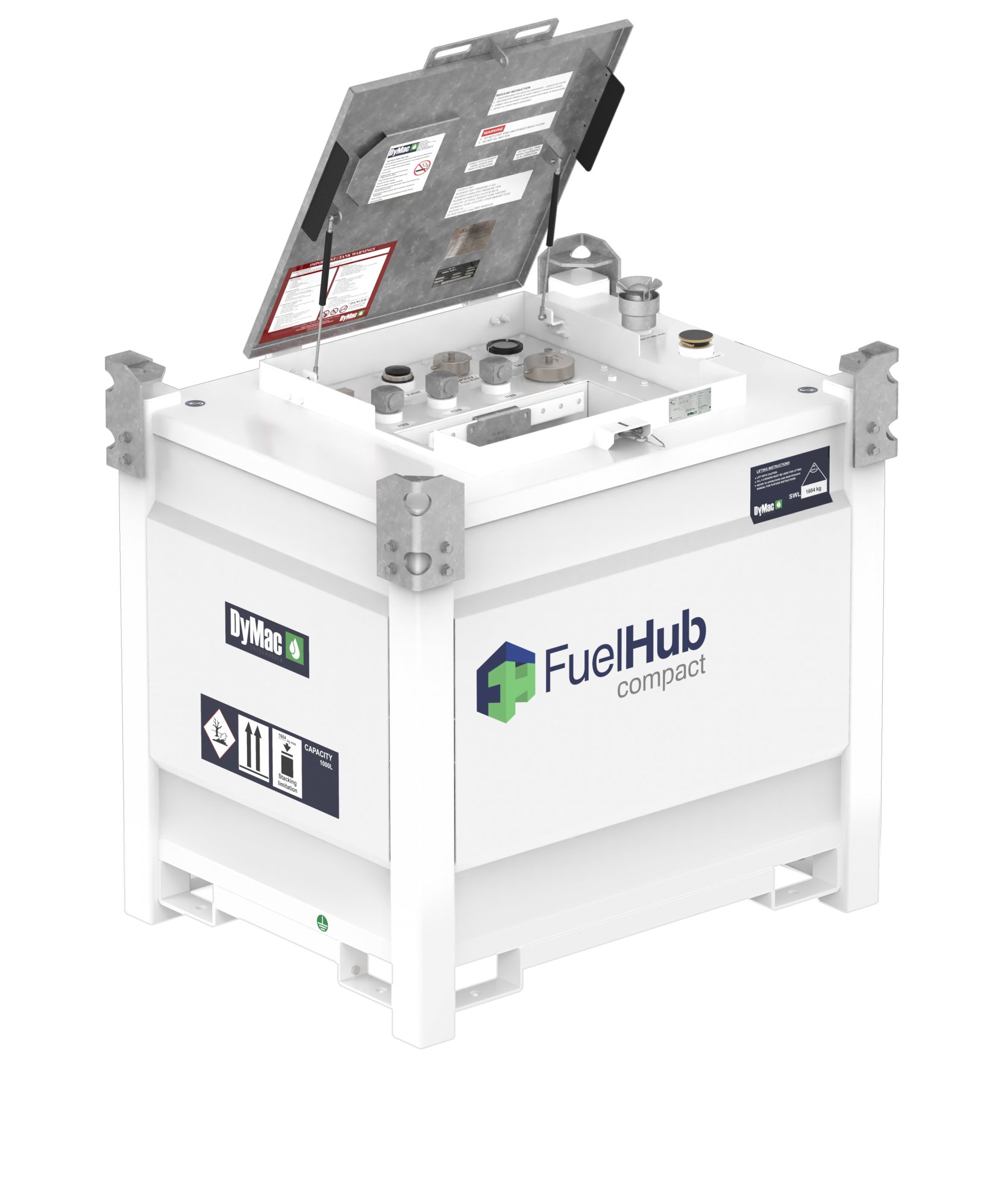 Dymac FHC-1100L 1100 Litre Transportable Diesel Tank - Fuel Tank Shop