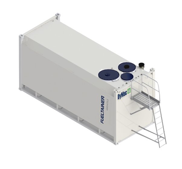 38000 Litre Steel Diesel Dispensing Tank - Dymac FTV-38000L - Fuel Tank ...