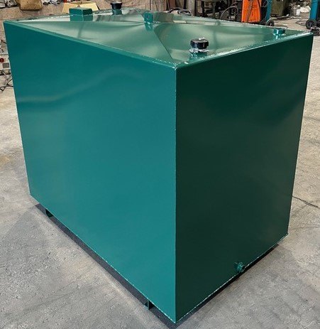 1500 Litre Bunded Steel Oil Tank - Fuel Tank Shop