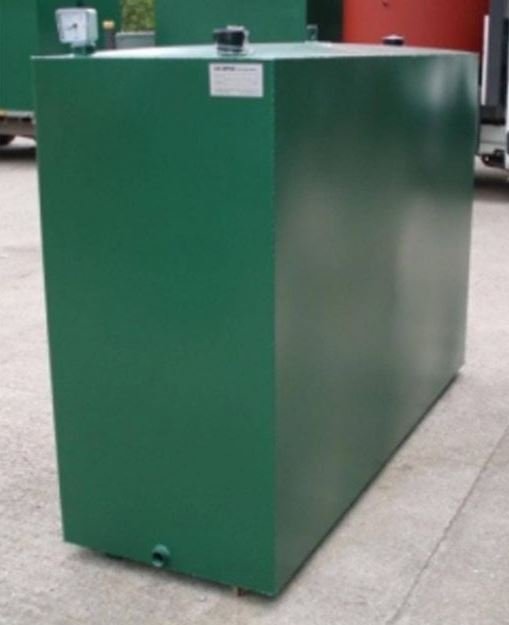 1240 Litre Single Skin Steel Oil Tank - Fuel Tank Shop