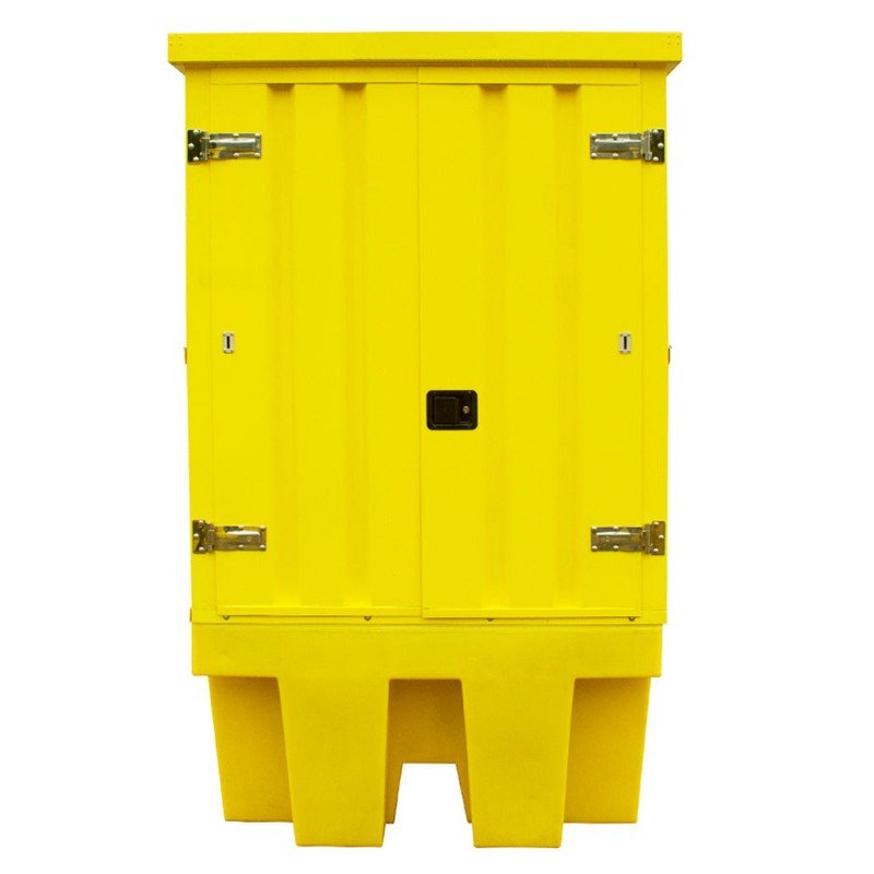 Steel Covered IBC Bund Pallet with 1100 Litre Bund - BB1HCS - Fuel Tank ...