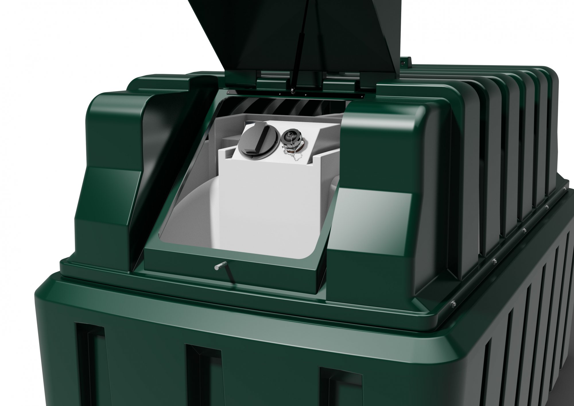 2500 Litre Bunded Oil Tank - Tuffa 2500hB - Fuel Tank Shop