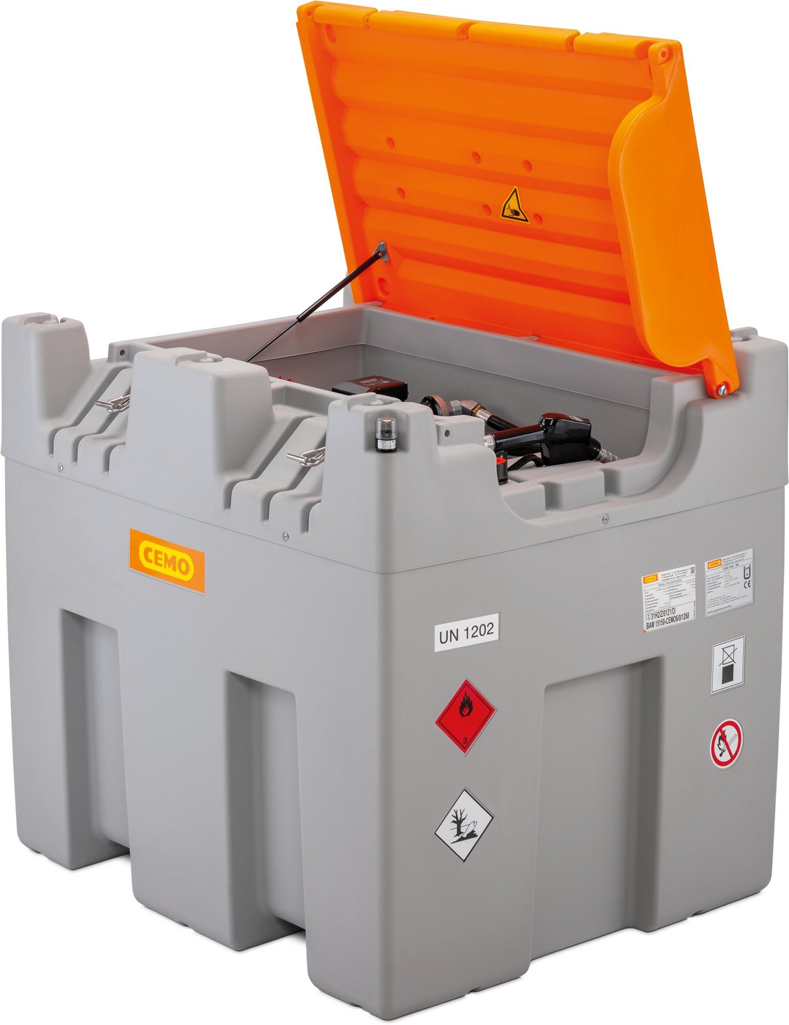 CEMO CUBE Mobile 980 Litre ADR Tank - Fuel Tank Shop