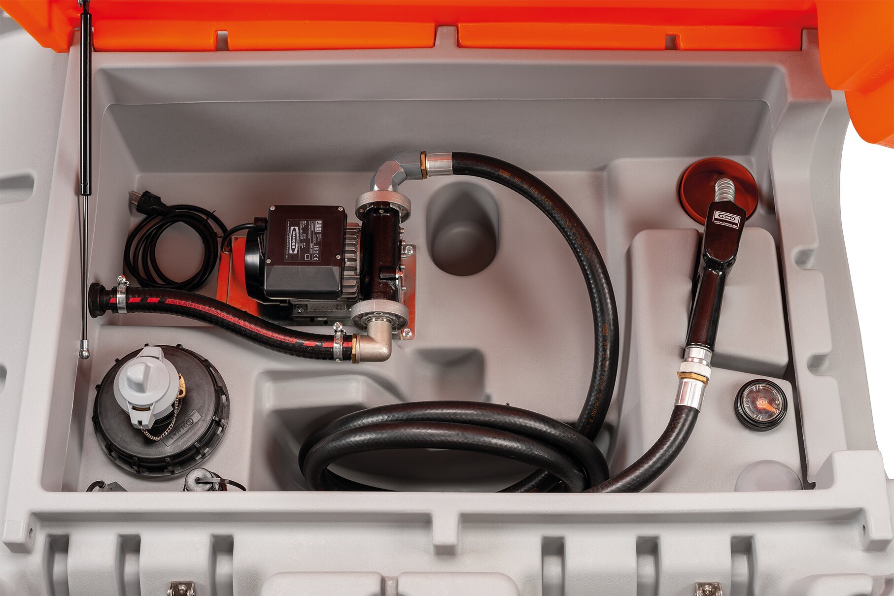 CEMO Stationary CUBE 980 Litre Indoor Basic Tank - Fuel Tank Shop