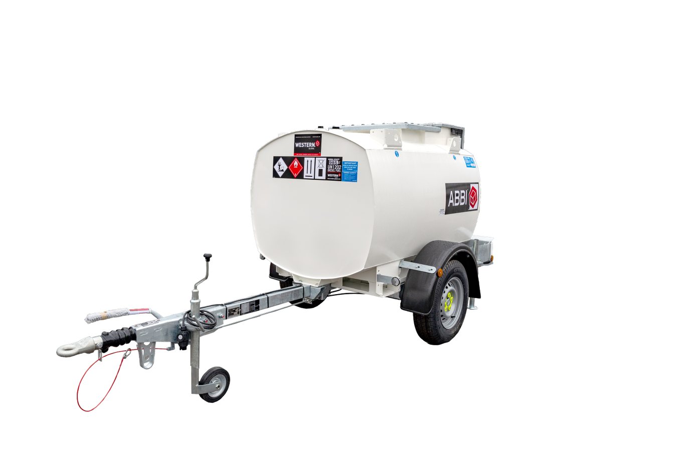 Western ABBI 985 Litre Single Axle Highway Tow Diesel Bowser - Fuel ...