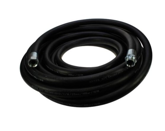 14m Hose assembly for Hose Reel - 1" F BSPP Swivel/ 1" M BSP - Fuel ...