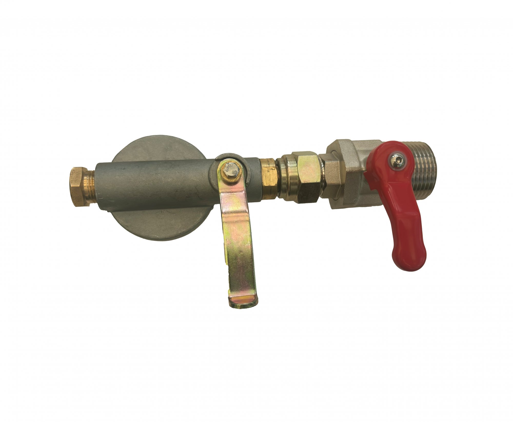 Oil Tank Filter Valve Assembly with 1/4" Turn Valve - Fuel Tank Shop