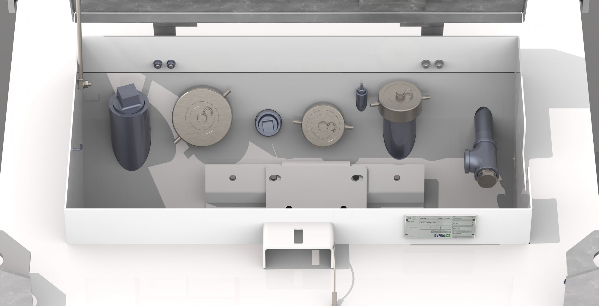 900 Litre Bunded Diesel ADR Dispensing Tank - Dymac ACC-900L - Fuel ...