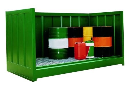 Indoor Bunded Store - IS8B - Fuel Tank Shop