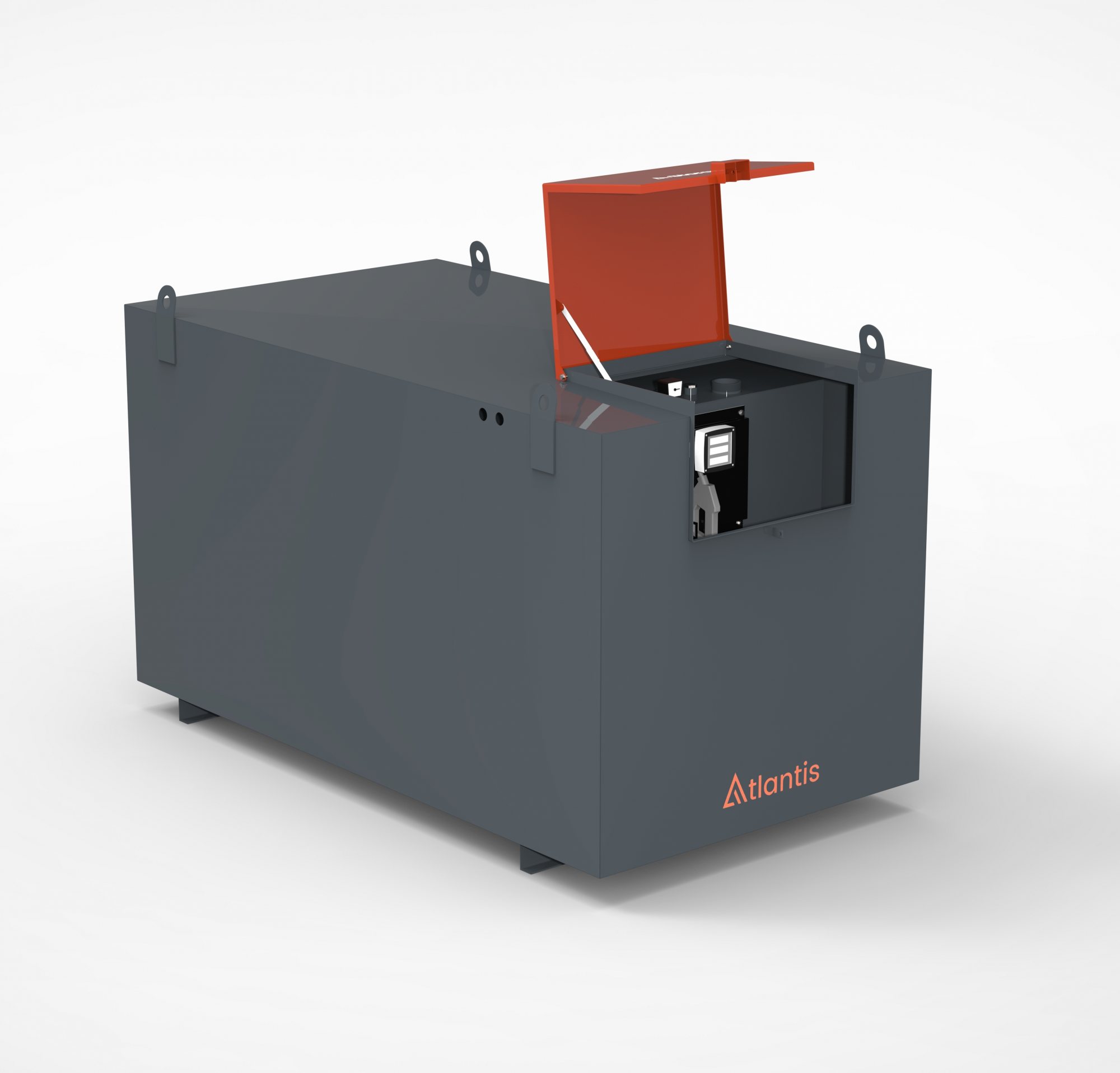 2500 Litre Steel Bunded Diesel Dispensing Tank - Fuel Tank Shop