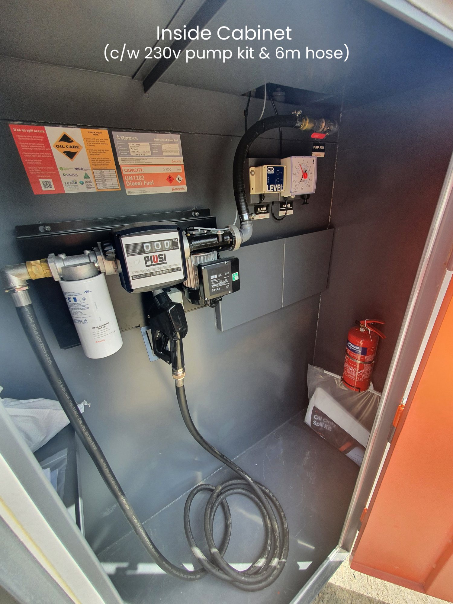 25000 Litre Steel Bunded Diesel Dispensing Tank - Fuel Tank Shop