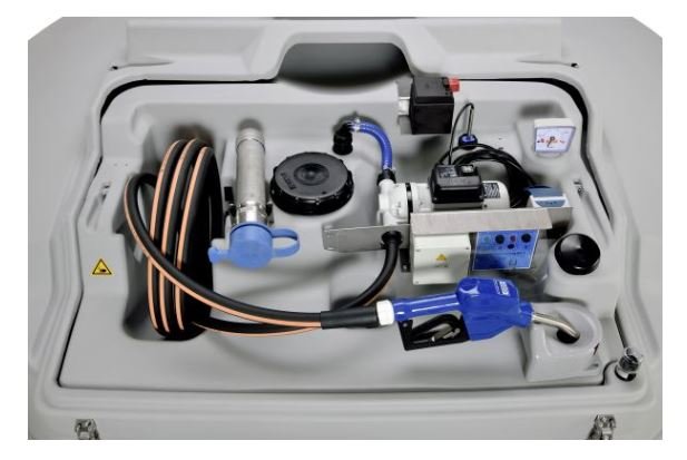 5000 Litre CEMO Cube-Tank Outdoor Basic - Fuel Tank Shop