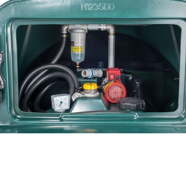 3500 Litre Bunded Diesel Dispensing Tank - Deso V3500PDD - Fuel Tank Shop