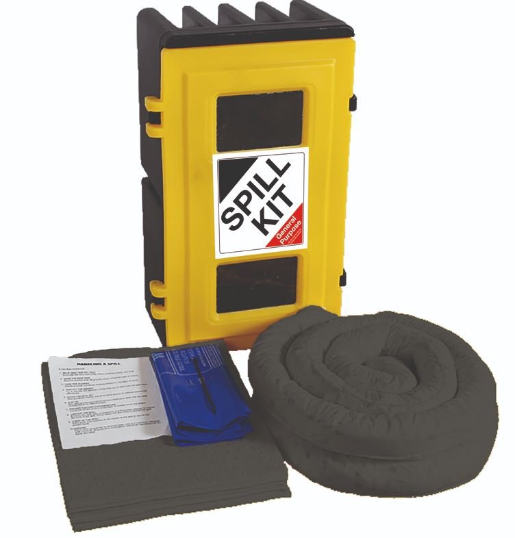 50 Litre General Spill Kit - Wall Cabinet - Fuel Tank Shop