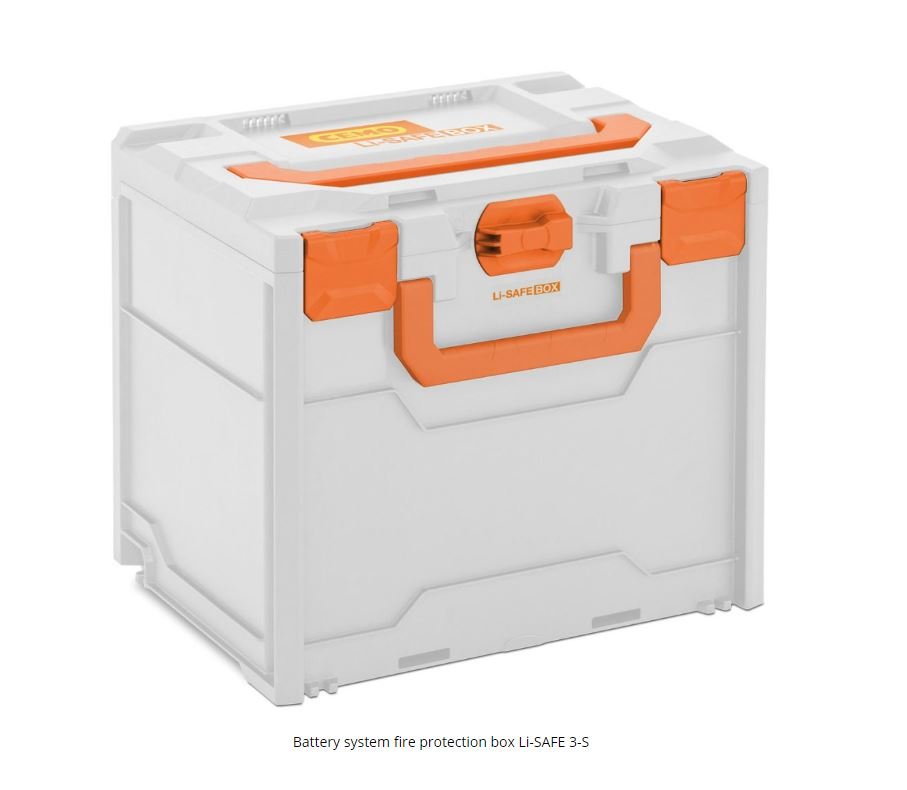 Fire Protection Box for Lithium-Ion batteries (Li-SAFE 3-S) - Fuel Tank ...