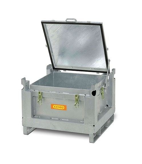 Steel Battery Collection Container - Fuel Tank Shop