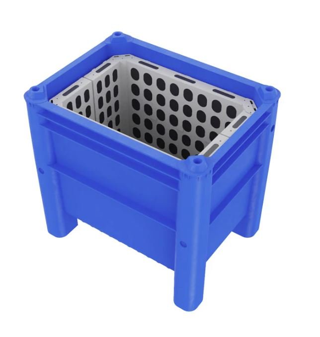 LithiumVault Plastic Transport Box - 120 Litres - Fuel Tank Shop