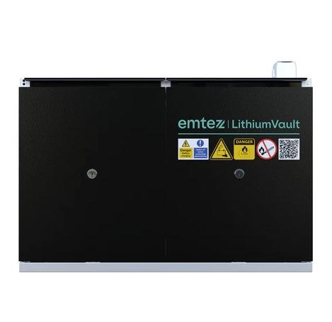Small 2 Door LithiumVault Cabinet with Charging - Fuel Tank Shop