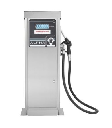 Pumptronics ALPHA Heavy Duty Diesel Pump - Right Holster - Fuel Tank Shop