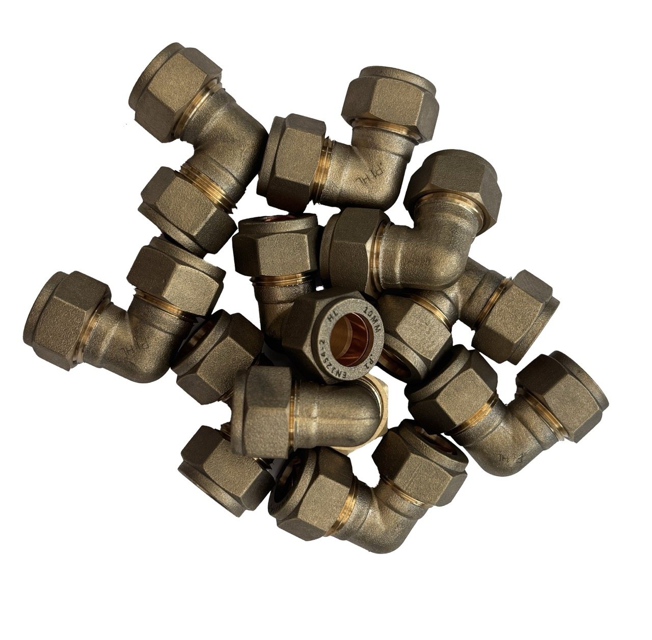 10 x 10mm Compression Elbows - Fuel Tank Shop