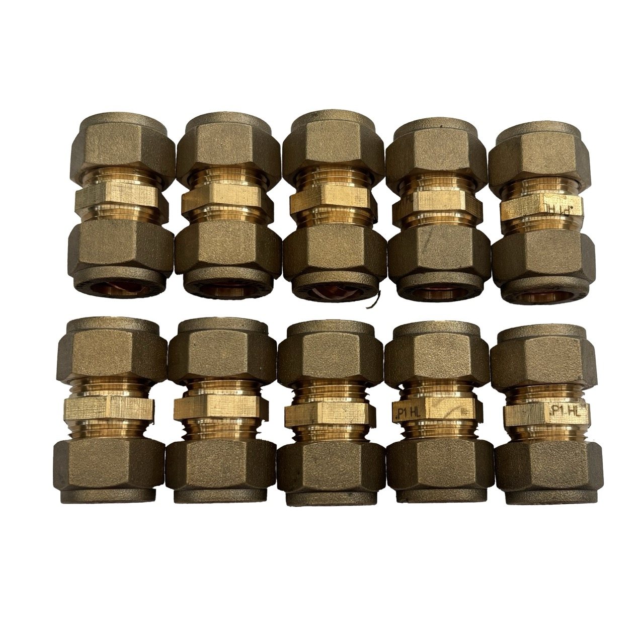 10 x 10mm Straight Compression Coupling - Fuel Tank Shop