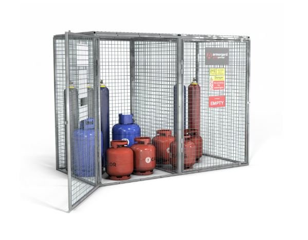 Armorgard Gorilla Gas Cage GGC66 Secure Storage Cage - Fuel Tank Shop
