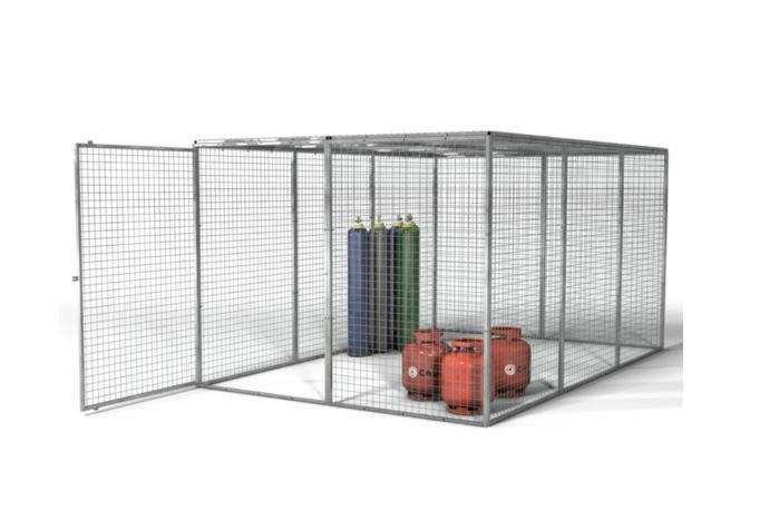 Armorgard Gorilla Gas Cage GGC13 Secure Storage Cage - Fuel Tank Shop