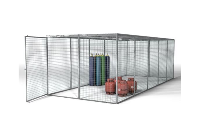 Armorgard Gorilla Gas Cage GGC15 Secure Storage Cage - Fuel Tank Shop