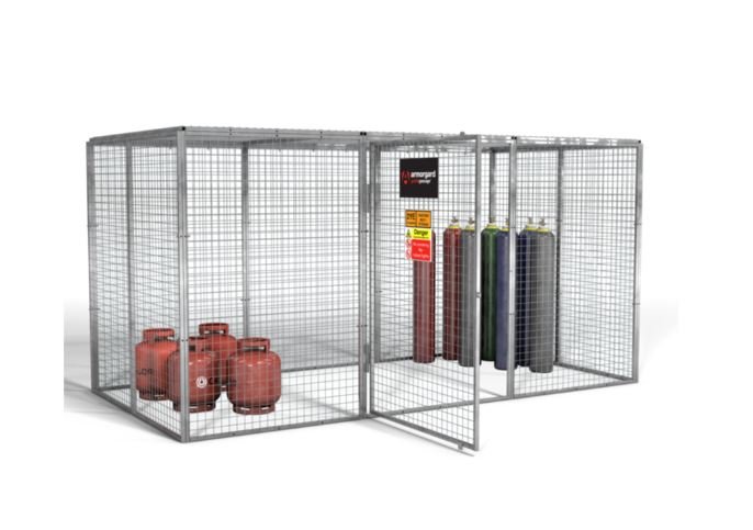 Armorgard Gorilla Gas Cage GGC17 Secure Storage Cage - Fuel Tank Shop