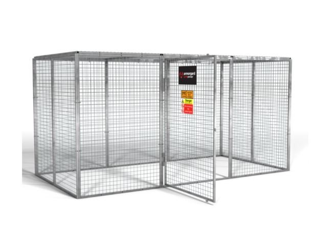 Armorgard Gorilla Gas Cage GGC17 Secure Storage Cage - Fuel Tank Shop