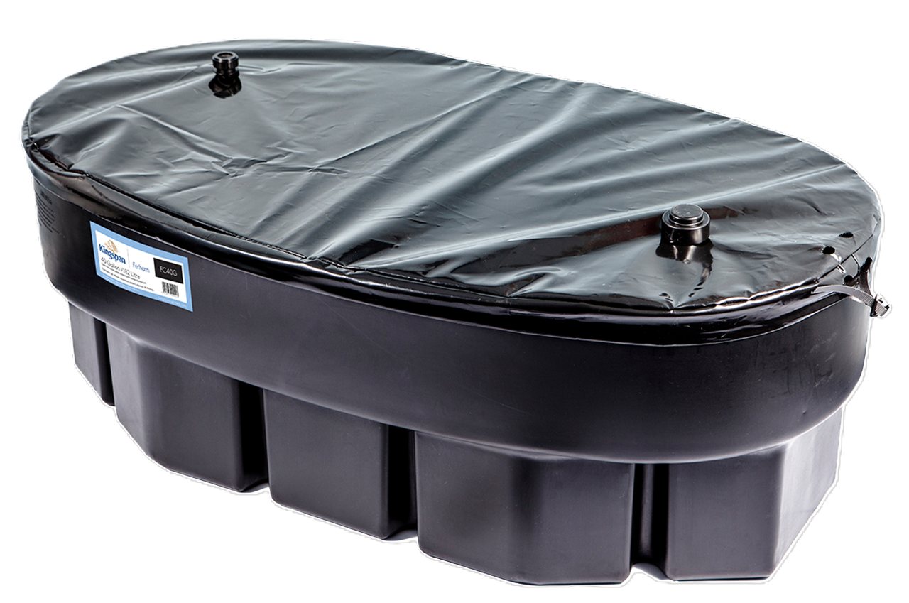 Ferham Open Top Cold Water Tank Oval 40 Gallon - Fuel Tank Shop