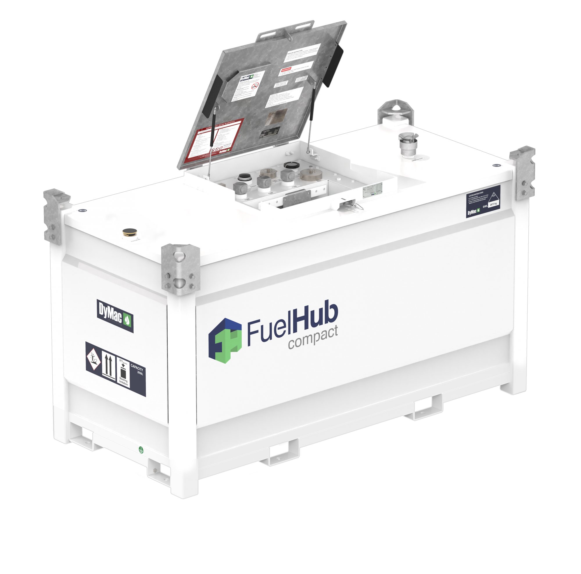 Dymac FHC-2000L 2000 Litre Transportable Diesel Tank - Fuel Tank Shop